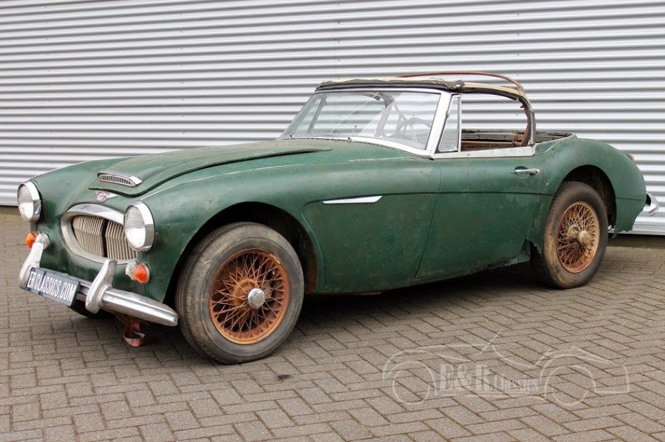 Austin Healey voitures anciennes de collection a E & R Classic Cars!
