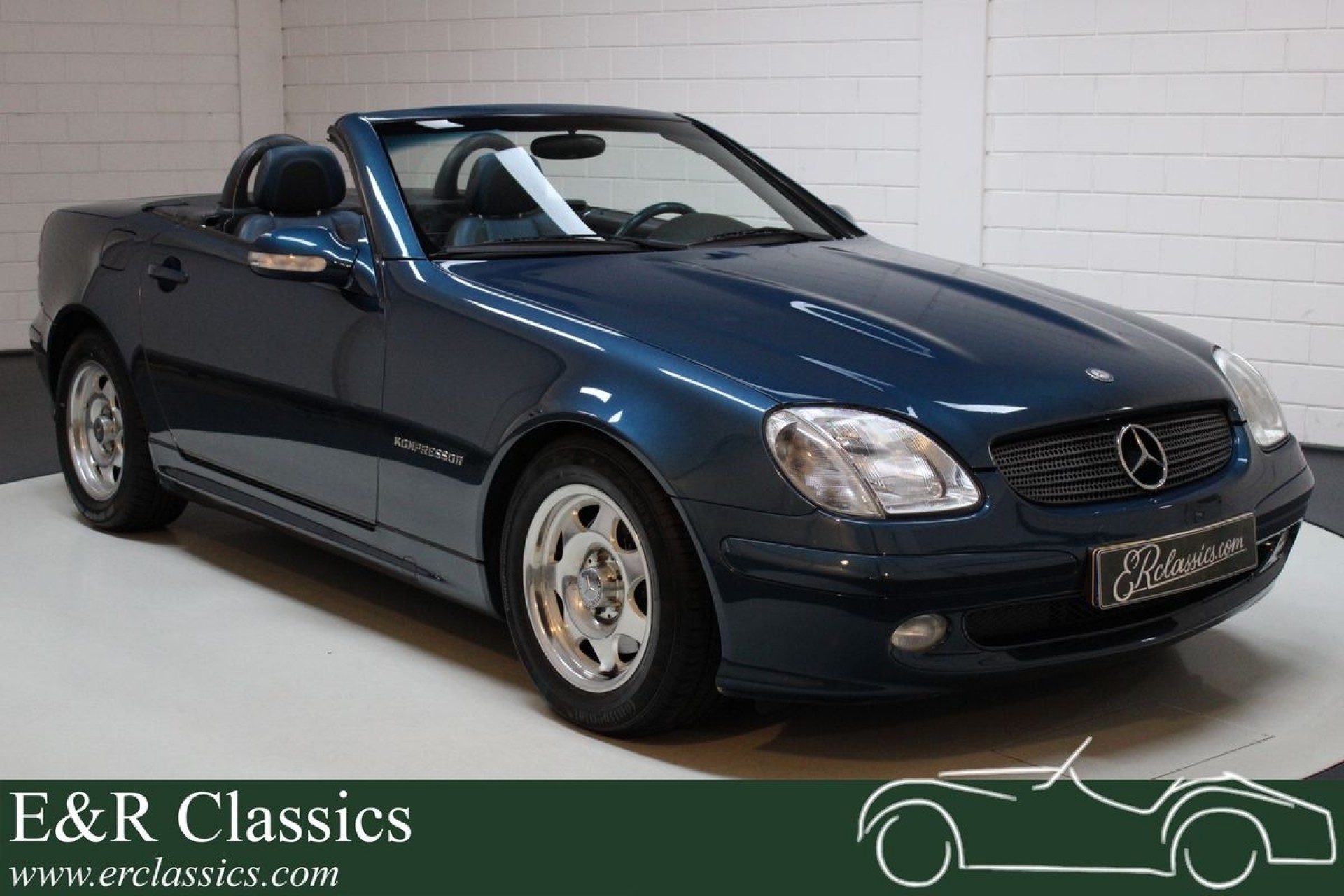 Mercedes-Benz SLK 200 Designo Meerblau 2000 à vendre chez ERclassics