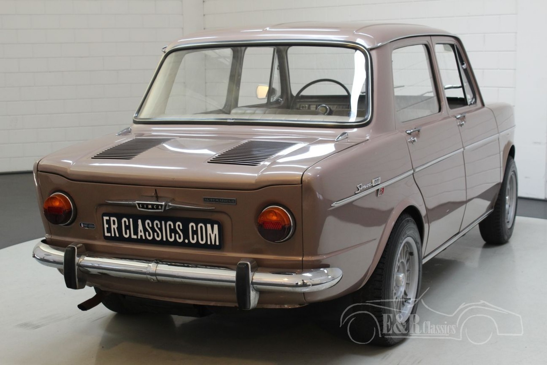 Simca 1000 GL Automatique 1966 à vendre chez ERclassics